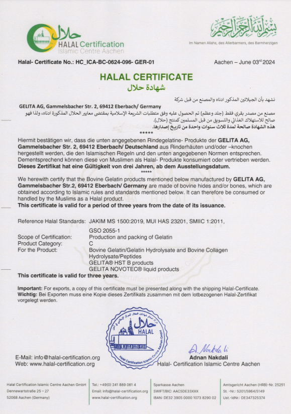 Halal certification of ESN products – ESN | Helpcenter English